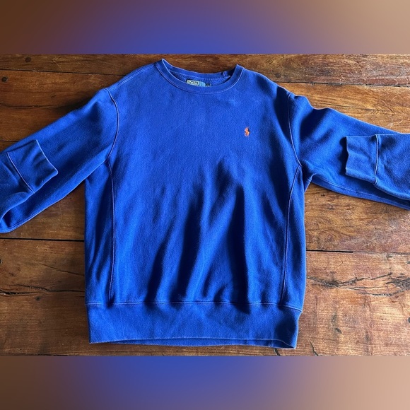 Ralph Lauren | Sweaters | Polo Ralph Lauren Royal Blue Crew Neck Size L ...